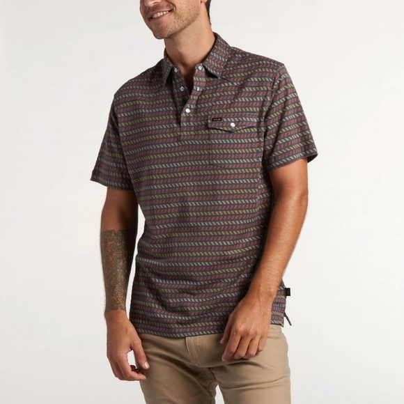 Howler Brothers | Shirts | Howler Brothers Ranchero Polo Illusion ...